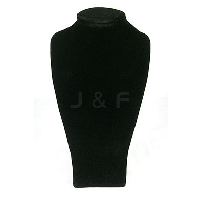 Black Velvet Pedestal Display S014-1