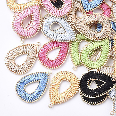Wholesale Polyester Thread Woven Pendants - Jewelryandfindings.com