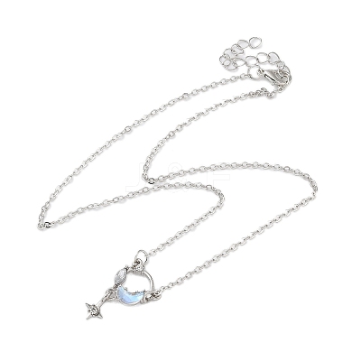 Wholesale Star & Moom Alloy Pendant Necklaces - Jewelryandfindings.com